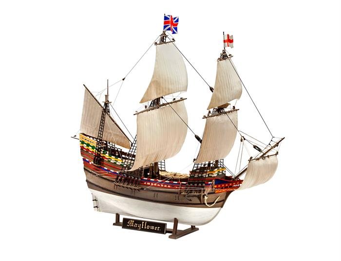Mayflower "400th Anniversary" - 1:83 - Revell - Byggesæt - SCANHOBBY