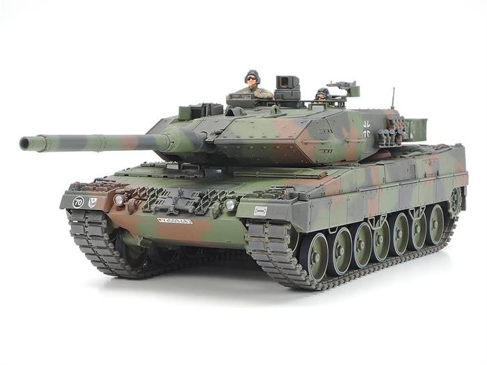 Leopard 2 A6 Main Battle Tank - 1:35 - Tamiya - Byggesæt - SCANHOBBY